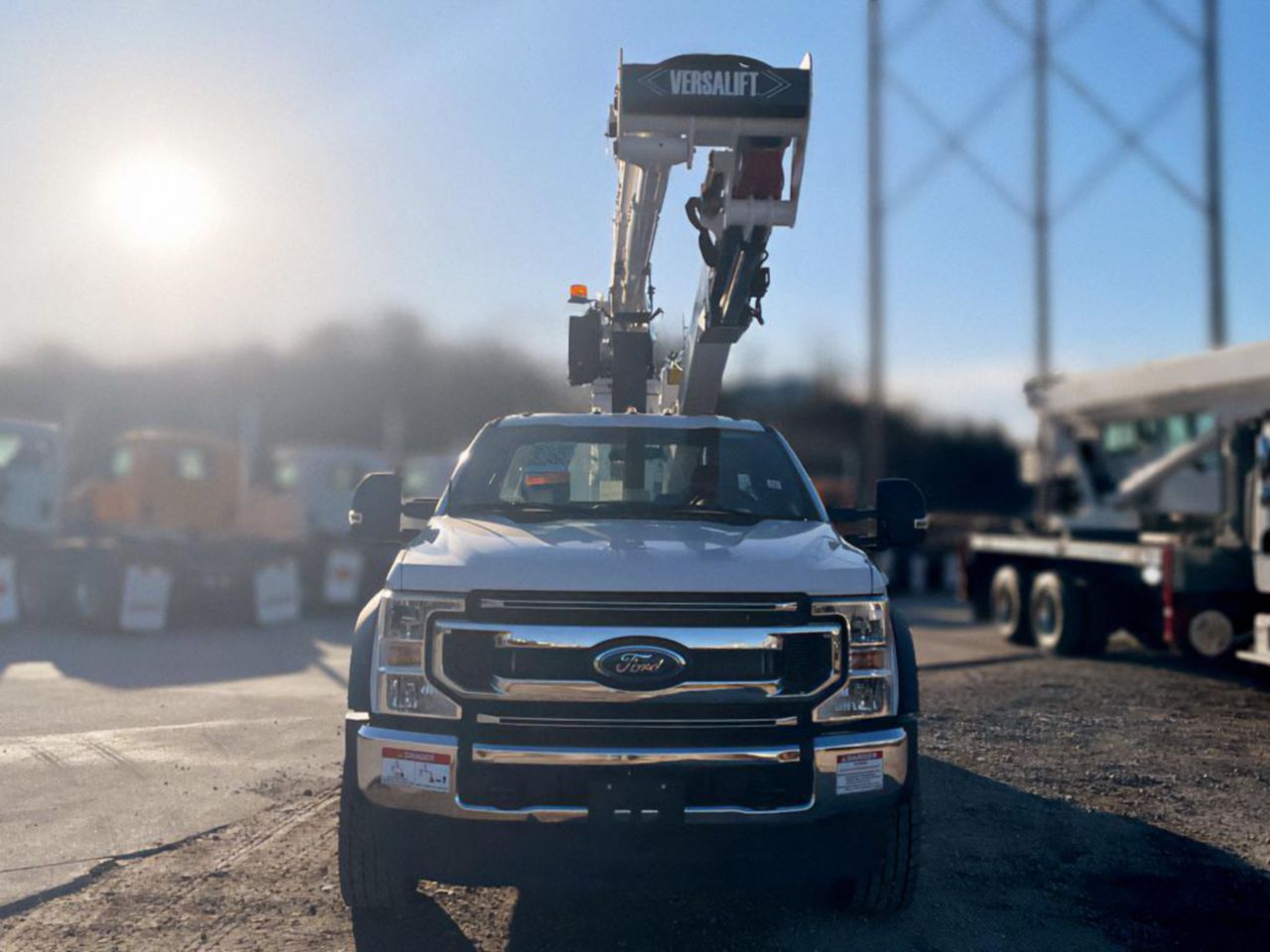 52 ft Distribution Bucket Truck Rental - Custom Truck One Source