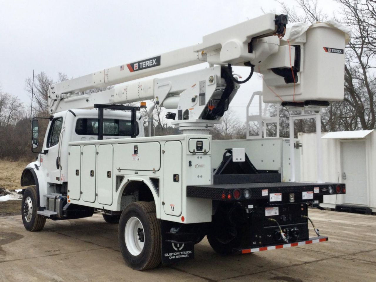 2024 Freightliner M2106 4x4 Terex Utilities TC55 Optima Bucket Truck