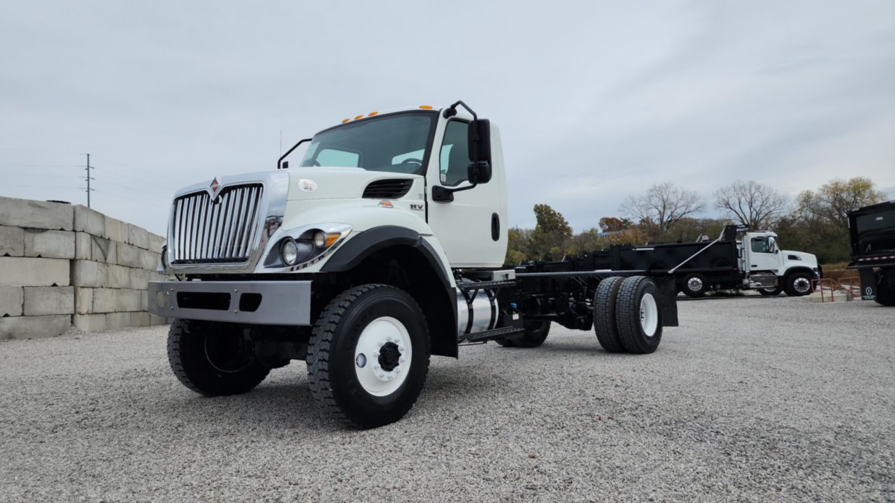 2021 International HV507 4x4 Cab & Chassis