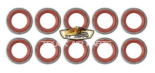 #8 RED STAT THIN -SEALS BOX 10 | Custom Truck One Source