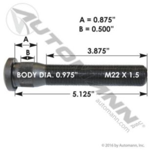 WHEEL STUD | Custom Truck One Source
