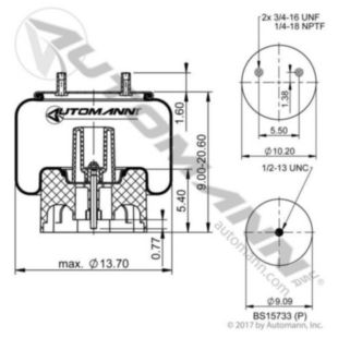 AIR SPRING ROLLING LOBE | Custom Truck One Source